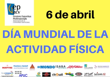 Día mundial de la Actividad física: 6 de abril - GEPACV